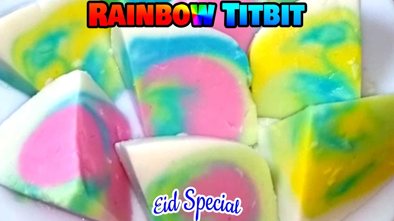 Rainbow Titbit| Desserts Recipes | Eid Recipes | By TeleFood - YouTube