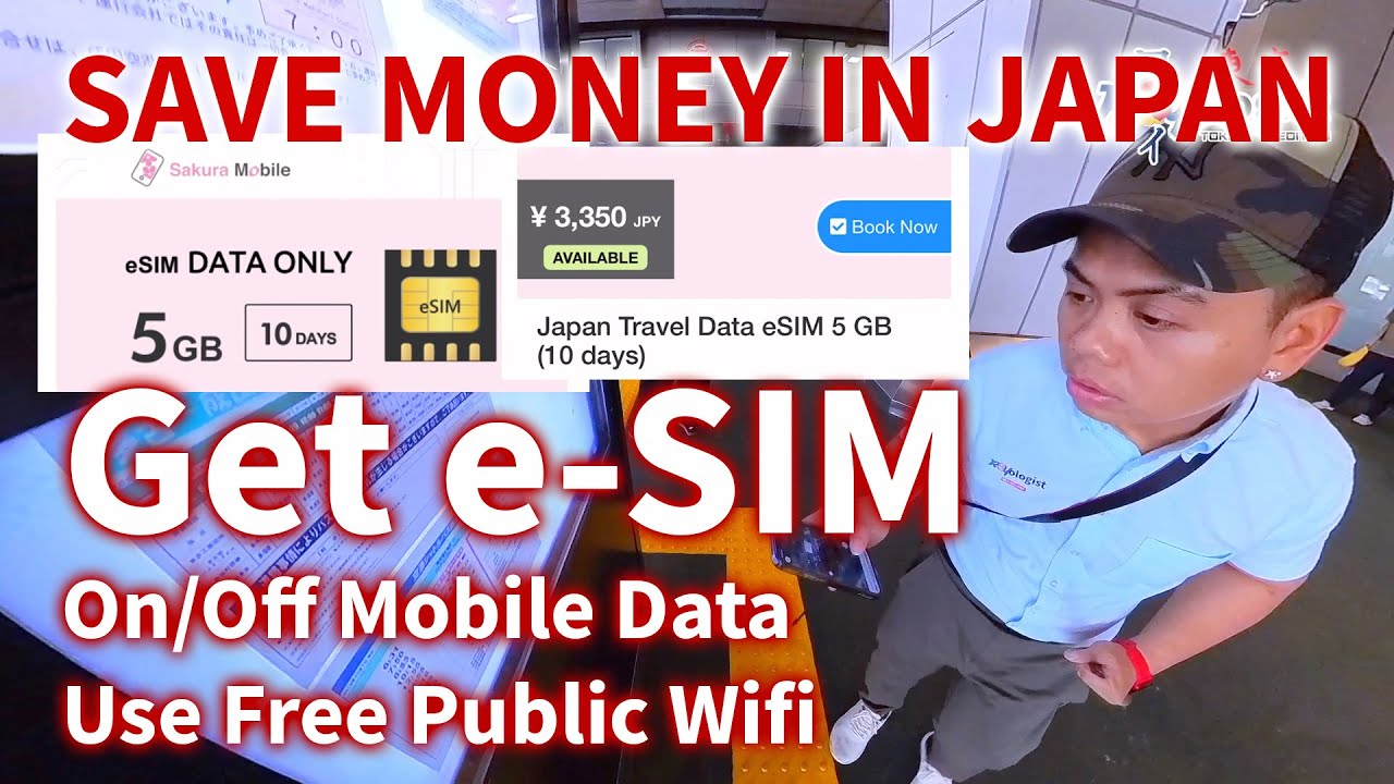 SAKURA MOBILE ESIM | 5GB DATA -10 DAYS IN JAPAN | ON & OFF MOBILE DATA ...