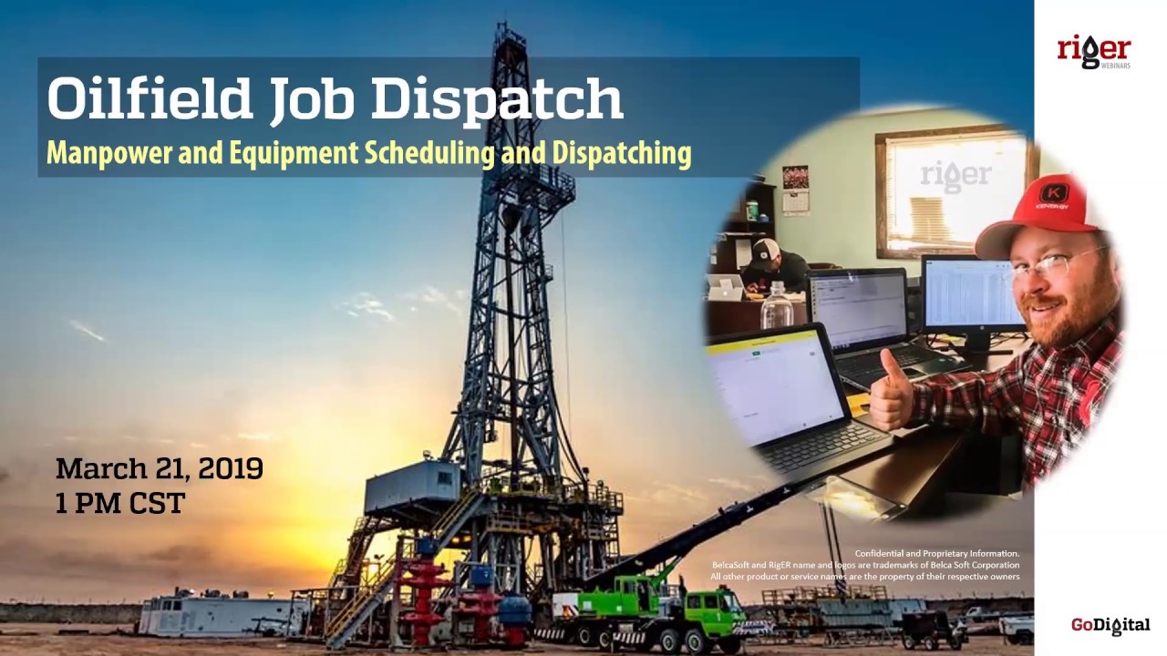 Oilfield equipment dispatching software | RigER webinar #19 - YouTube