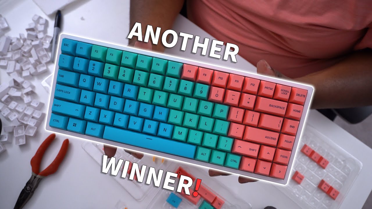 Let's Finishing My Custom RK84 with Feker x Matcha Switches and ...