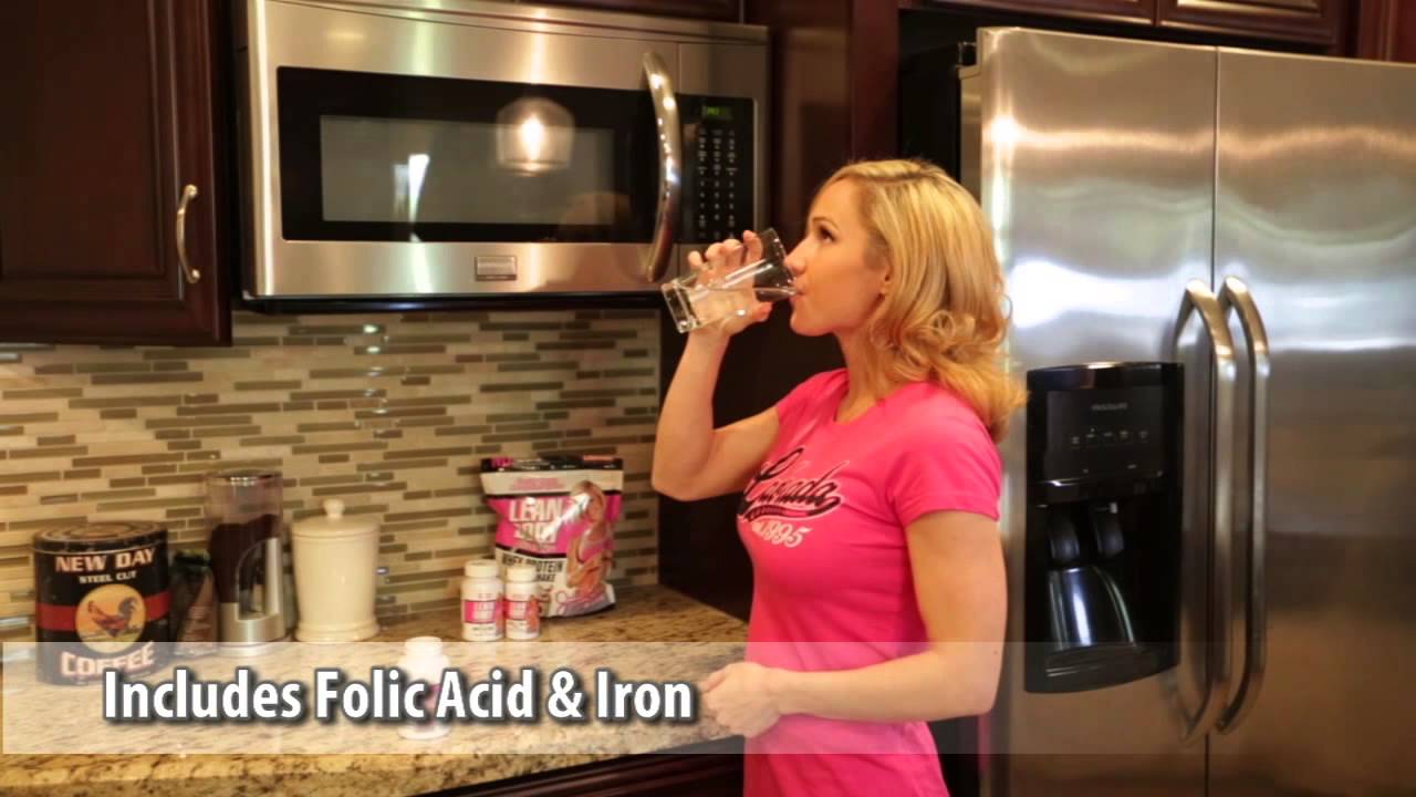 Jamie Eason Lean Body For Her Multivitamin - YouTube