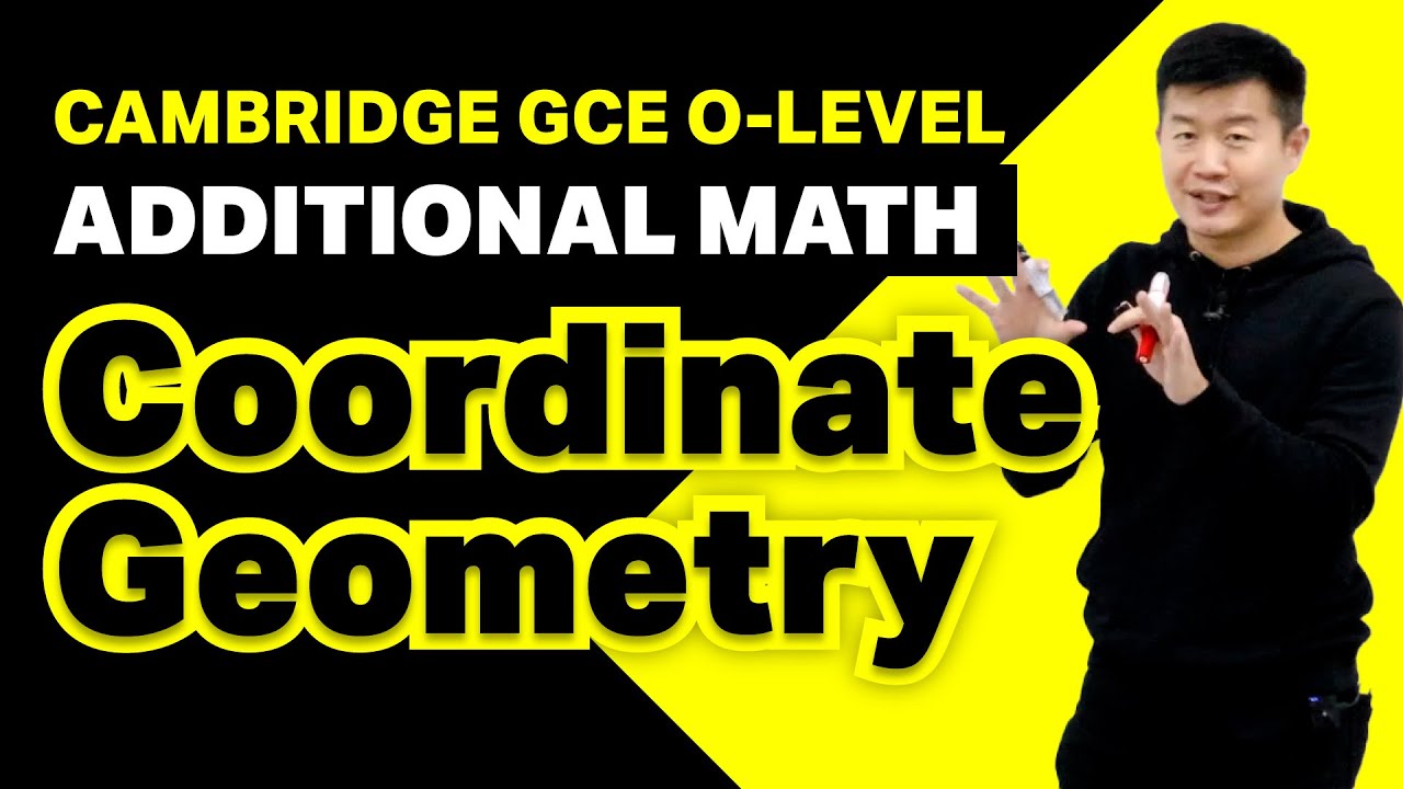 Coordinate Geometry | Achevas O-Level/IP Additional Math Tuition - YouTube