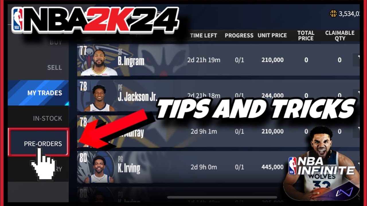 NBA INFINITE MOBILE TIPS AND TRICKS (TUTORIAL) !!! - YouTube