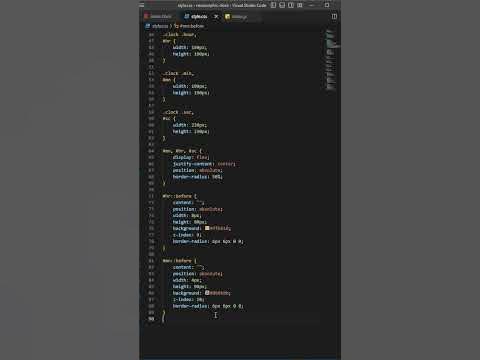 Neumorphic Analog Clock | HTML, CSS & JS Tutorial | 1 Minute Challenge - YouTube