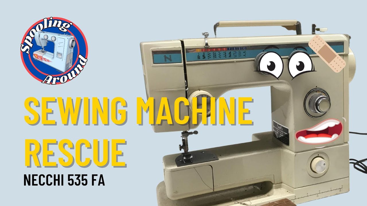 Sewing Machine Rescue- NECCHI F35 FA - YouTube
