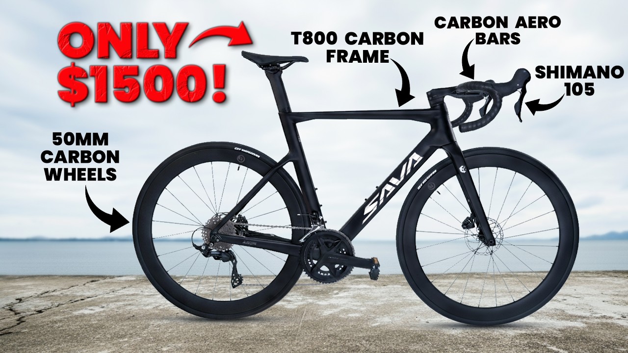 This $1500 Carbon Bike is CRAZY Good Value! (SAVA A7L Pro Bike Review ...