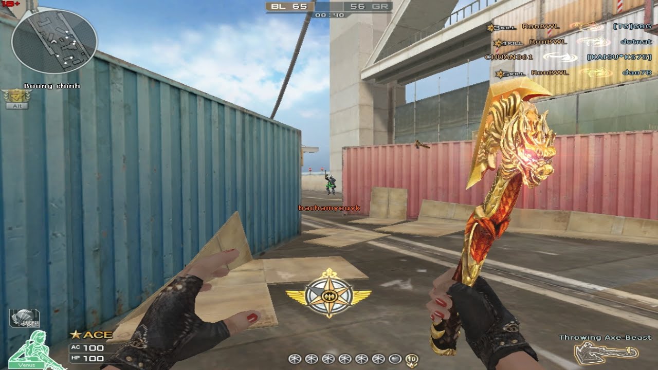 CrossFire VN - Axe Throwing TDM - YouTube