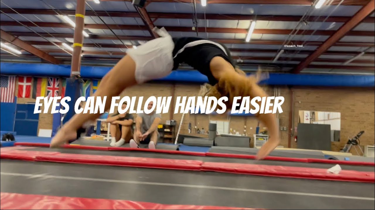 Helpful Tips For Back Handspring Youtube