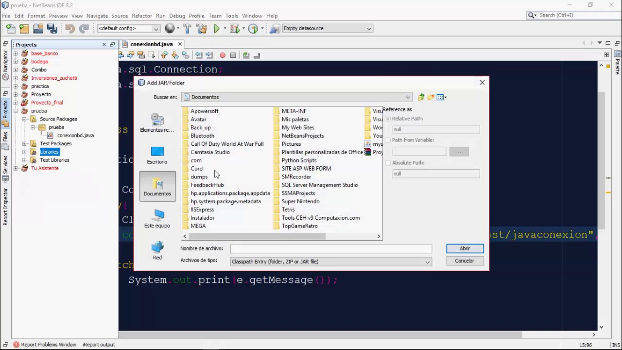 Java y MySQL- conexion a base de datos - YouTube