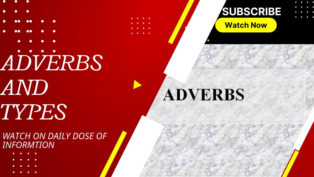 ADVERBS-Basic-English-Grammar-Parts-of-Speech-what is an adverb? Types ...