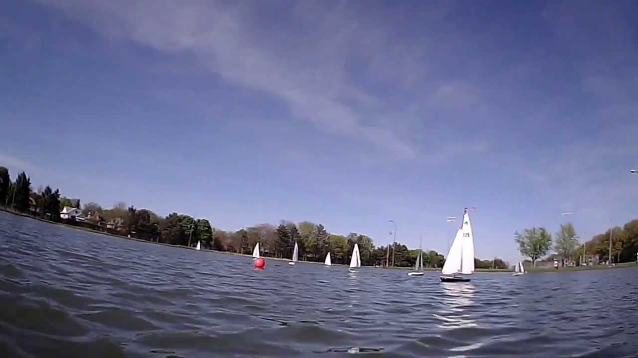 Lake Riley Model Sailboat Racing, Rochester, NY - YouTube