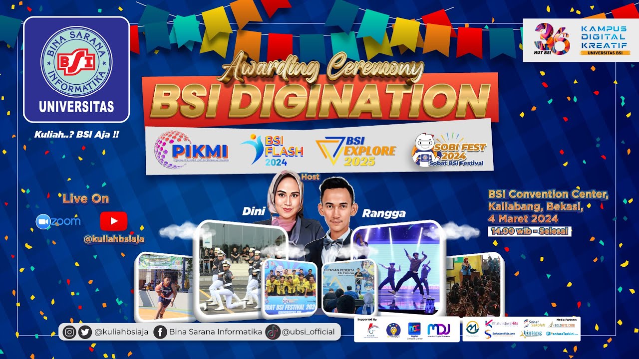 AWARDING CEREMONY BSI DIGINATION 2024 | PIKMI | SOBIFEST | BSI FLASH ...