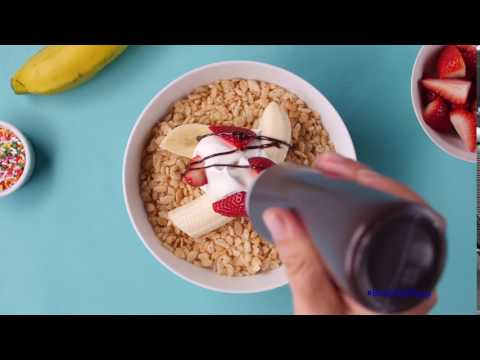 How To Make A Rice Krispies Banana Split Bowl