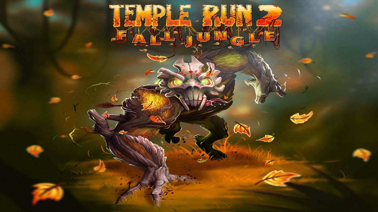 TEMPLE RUN 2 GAMEPLAY SCARLETT FOX FALL JUNGLE MAP 2021 - FULL SCREEN ...