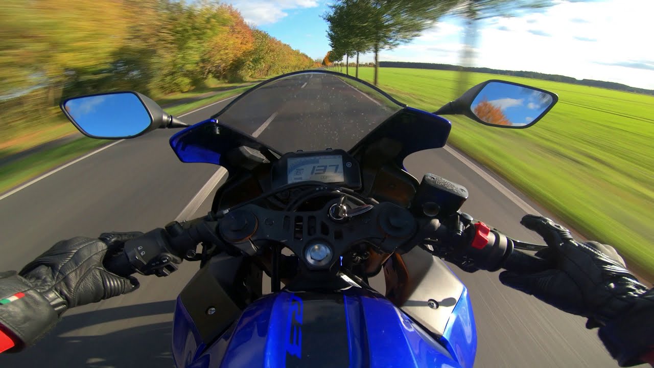 2019 Yamaha YZF-R3 pushing fast [pure sound] [RAW] - YouTube