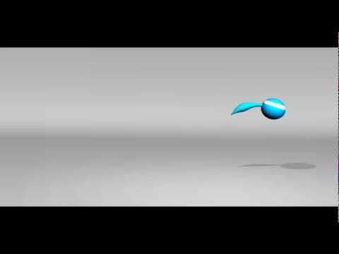 Ball with Tail Animation - YouTube