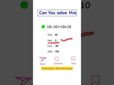 Can you solve this?| Are you enough mind Solve this puzzle|99% failed|#puzzle @Instant Solutions ...