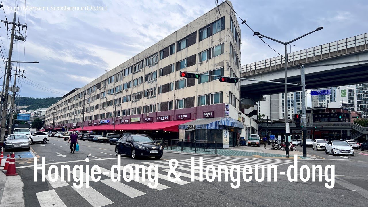 [4K Seoul Riding] Hongje-dong & Hongeun-dong (홍제동과 홍은동) - YouTube
