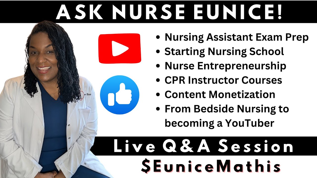 Live Q&A with Nurse Eunice! - YouTube