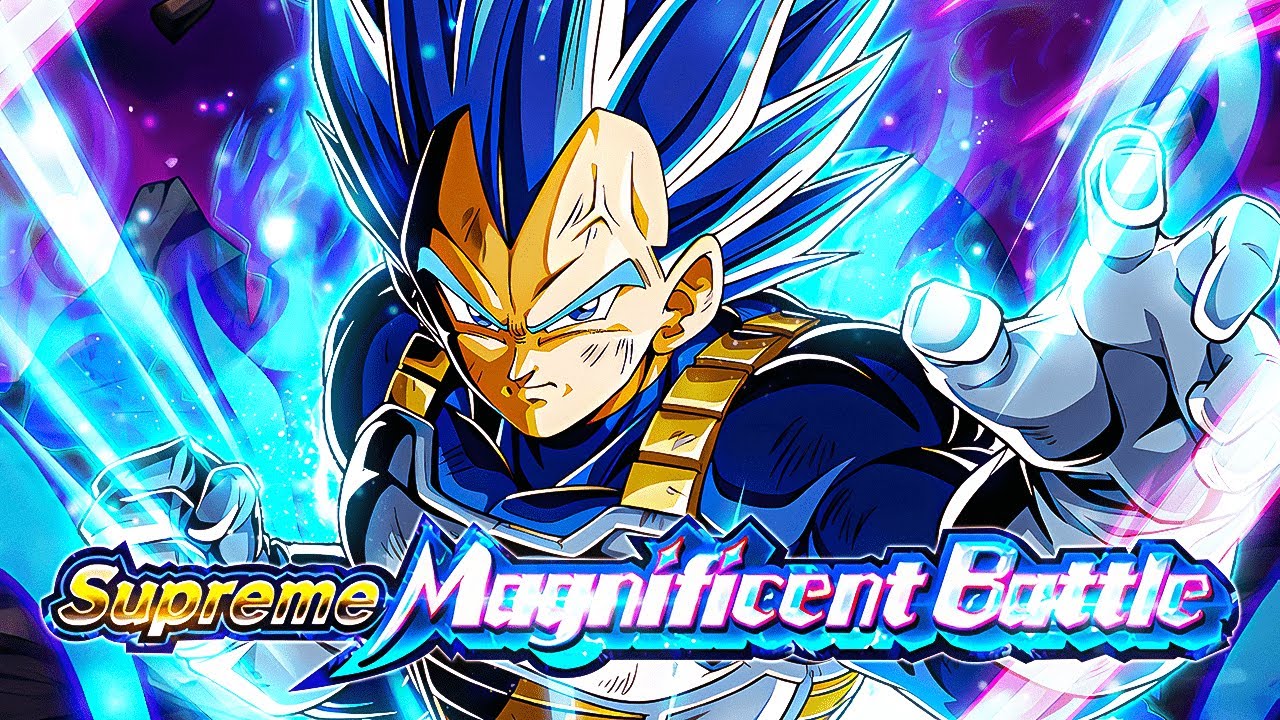 (Dokkan Battle) SUPREME MAGNIFICENT BATTLE VS. SSJBE VEGETA! LR TEQ UI ...