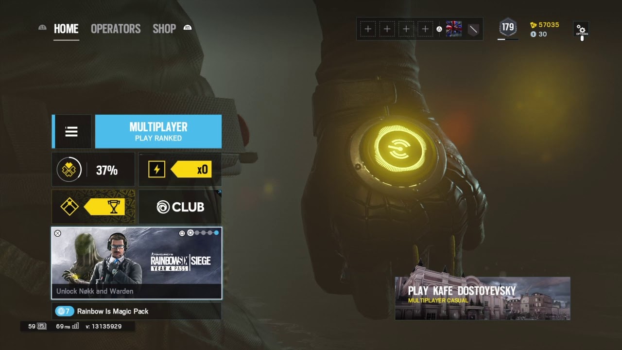 Rainbow Six Siege, Operation PHANTOM SIGHT home screen, changes and ...