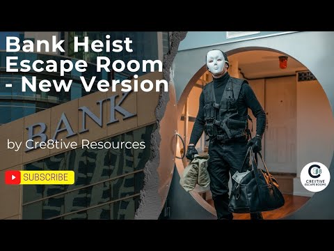 Bank Heist Escape Room New Version - YouTube
