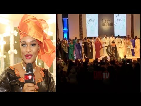 Ndeye Ndack au Défilé de Thiane Diagne Jour J Nuit du boubou