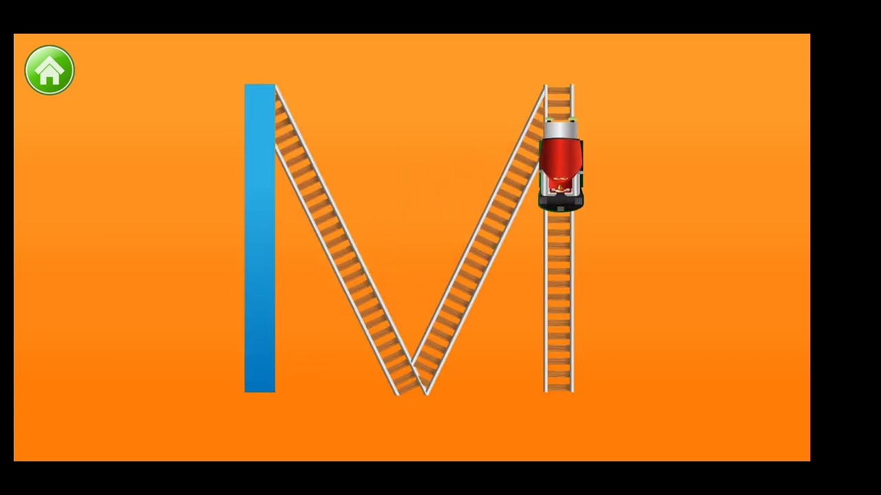 kids abc train game training letters - YouTube