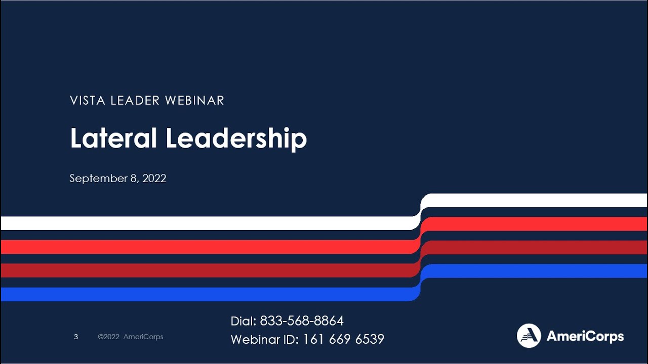 Lateral Leadership (9/8/22) - YouTube
