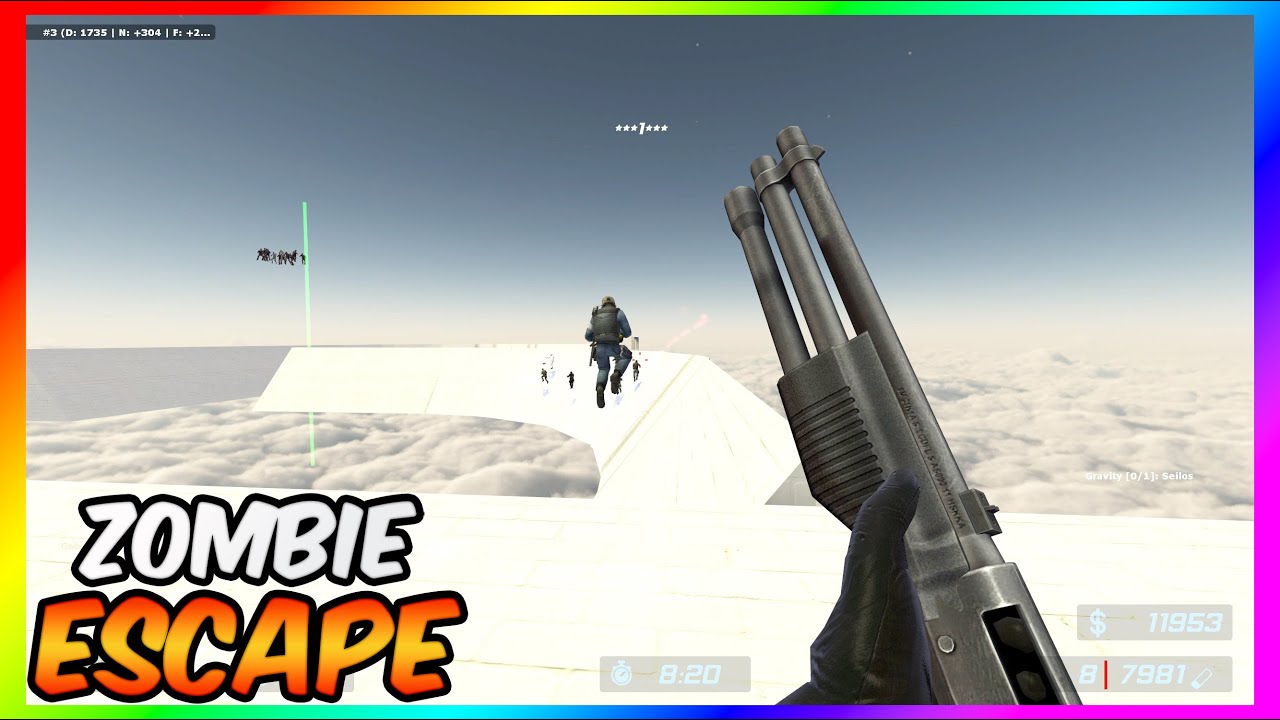CSS Zombie Escape on UNLOZE | ze_surf_vortex_v1_9s - YouTube