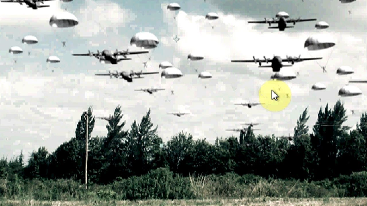 Free Stock Footage Green Screen Airplanes and Paratroopers + Tutorial ...
