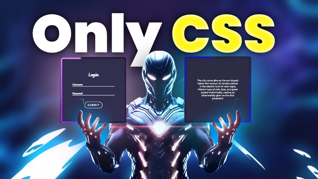 How to create an animated glowing border animation using only CSS ...
