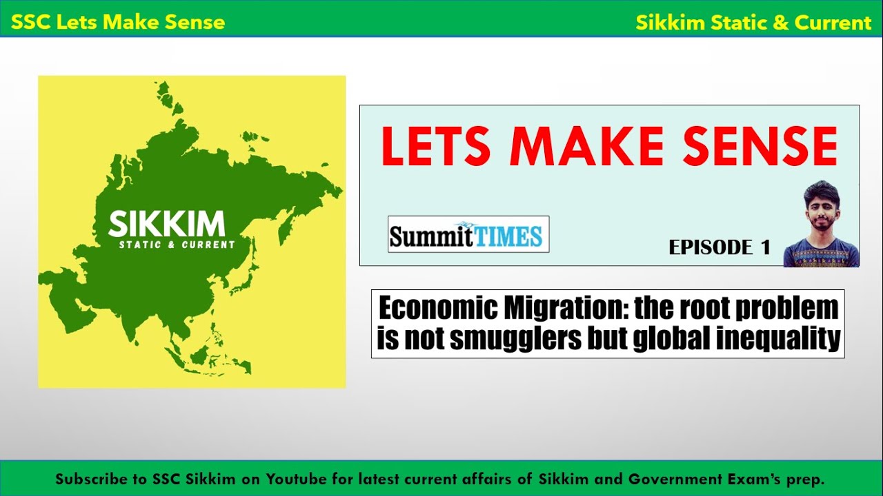 Lets Make Sense | Episode 1 | Economic Migration - YouTube