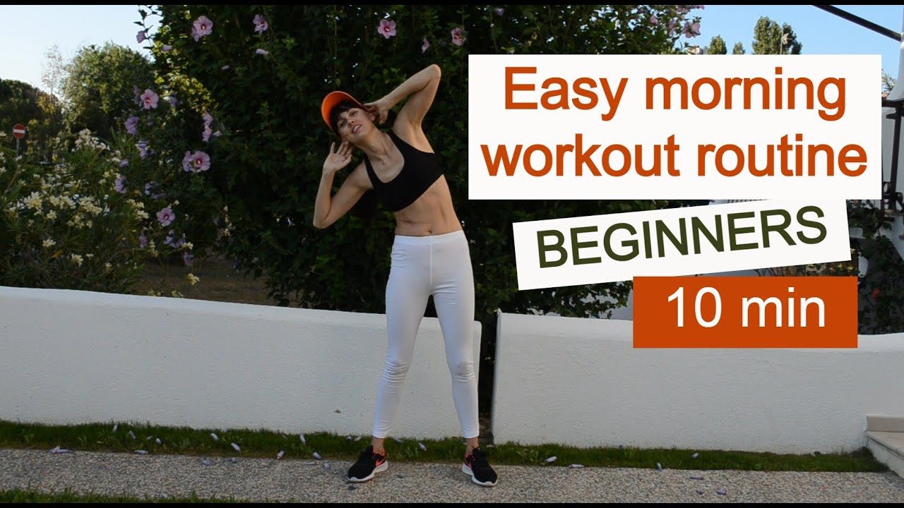 Simple exercises for beginners to do at home 10 min | Morning workout ...
