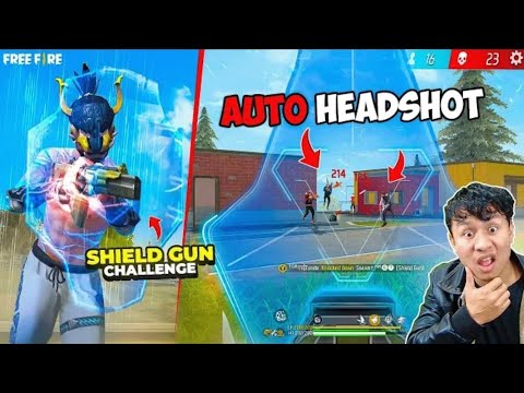 New Shield Gun Challenge - Garena Free Fire - AN GAMERZ // BR RANK ...