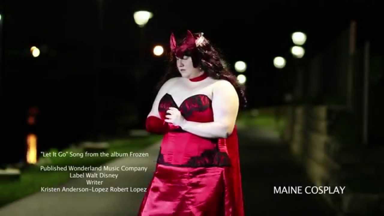 "Let it go" with Maine Cosplay Lip Dub - YouTube