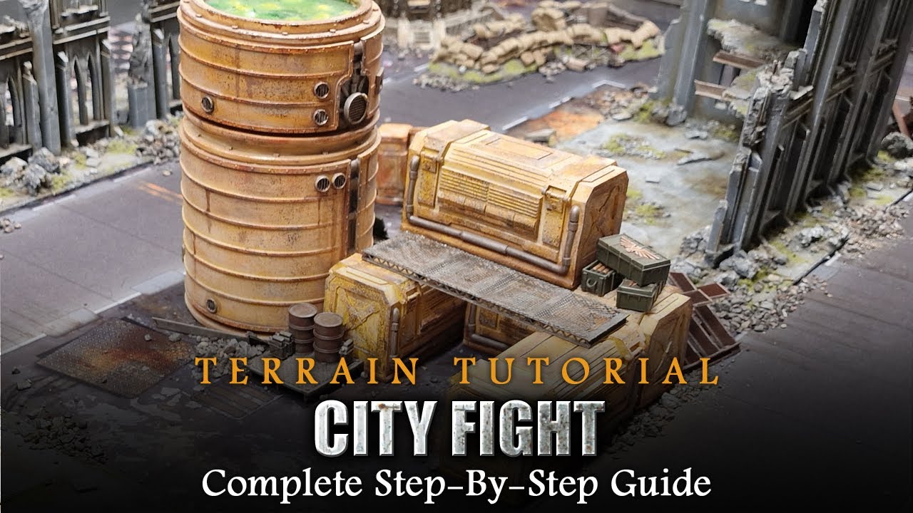 Warhammer Worlds 'CITY FIGHT' | 40K Battlefield Creation Warhammer 40K ...