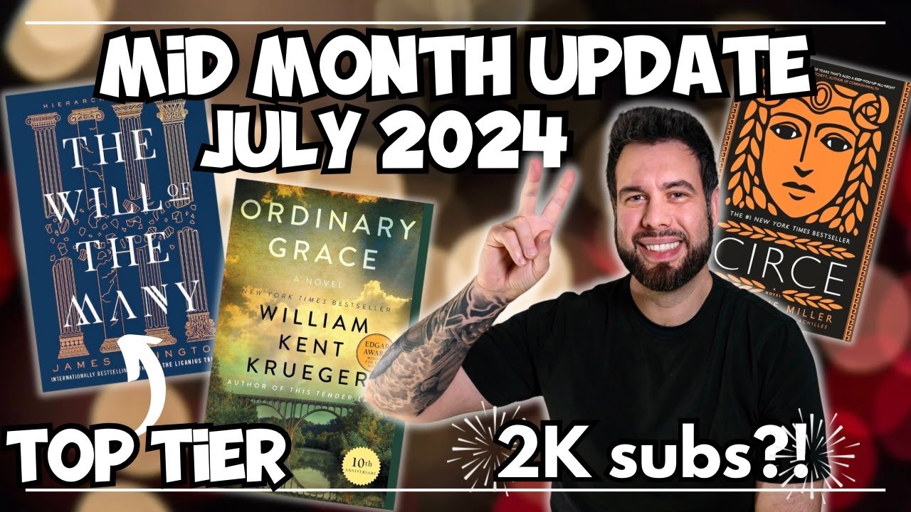 Mid Month UPDATE, JUL 2024 | Books I'm Excited About & More - YouTube