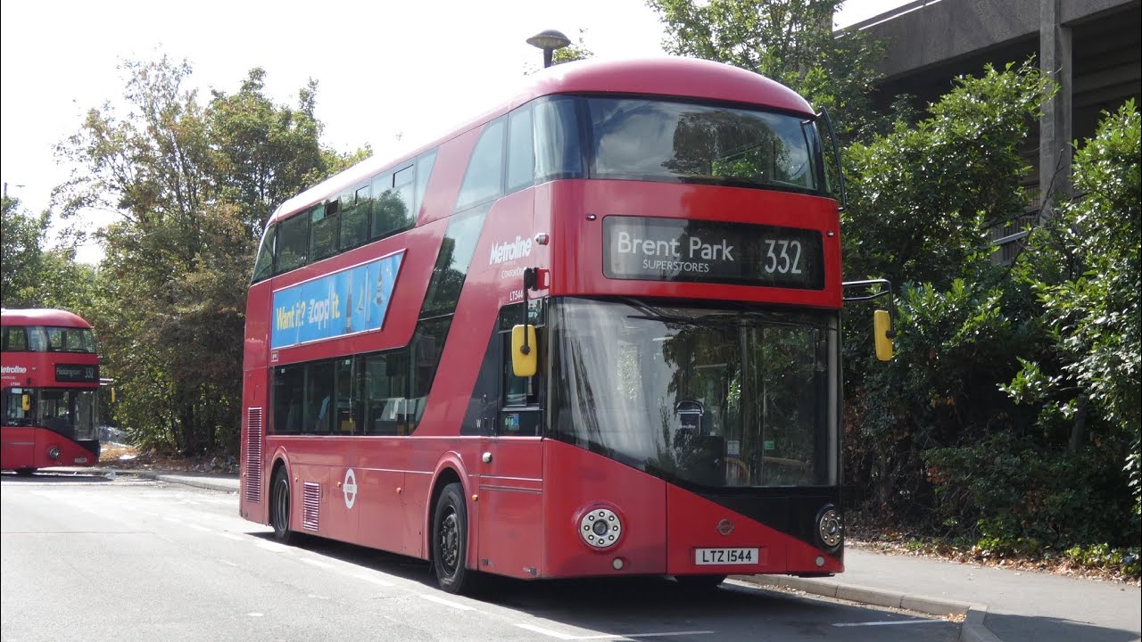 Full Route Visual | Metroline Route 332: Paddington - Brent Park ...
