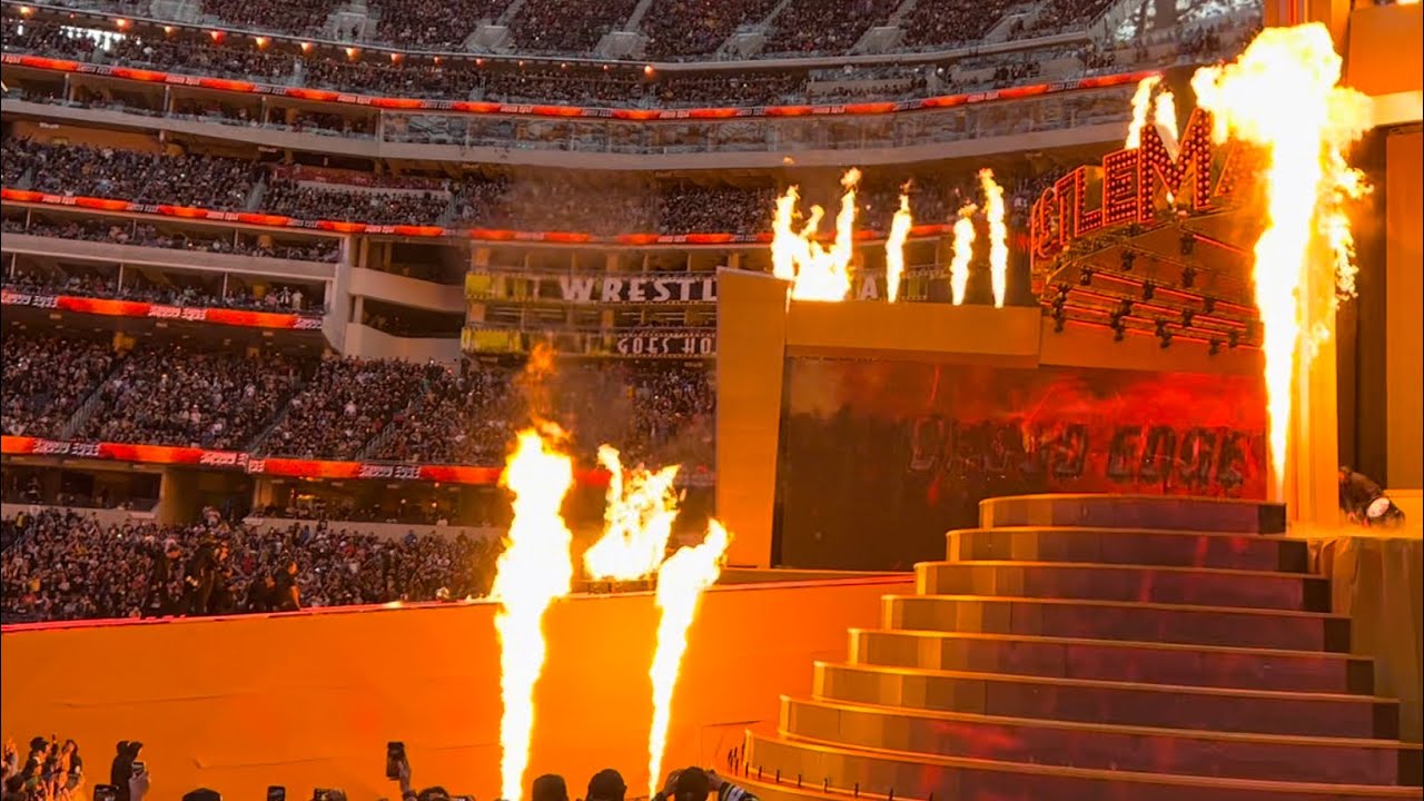 WWE Wrestlemania 39: (Brood) Edge & Demon Finn Balor FULL Entrances ...