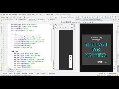 Single Layout Inflated from many Button with Different Look in Android Studio Java - YouTube