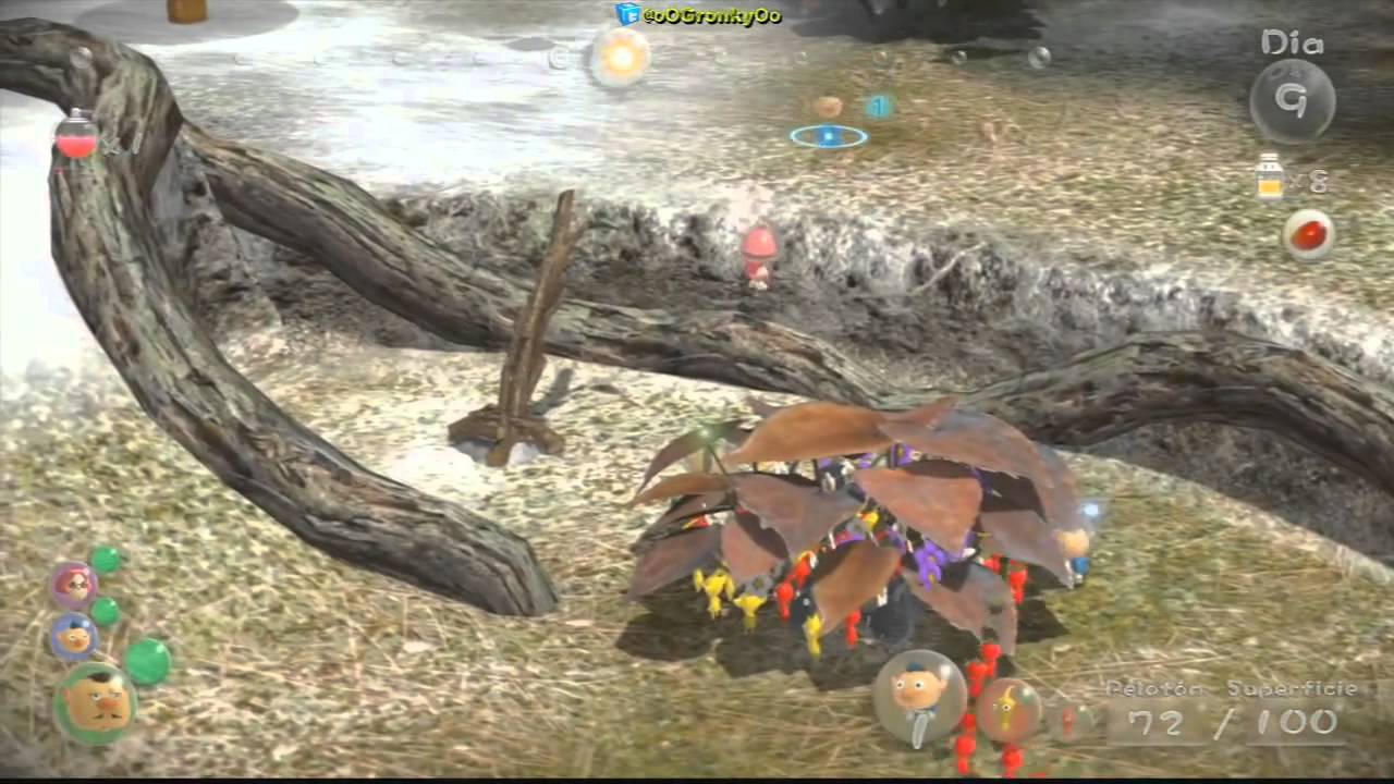 Pikmin 3 Día 9 Paramo Blanco - YouTube
