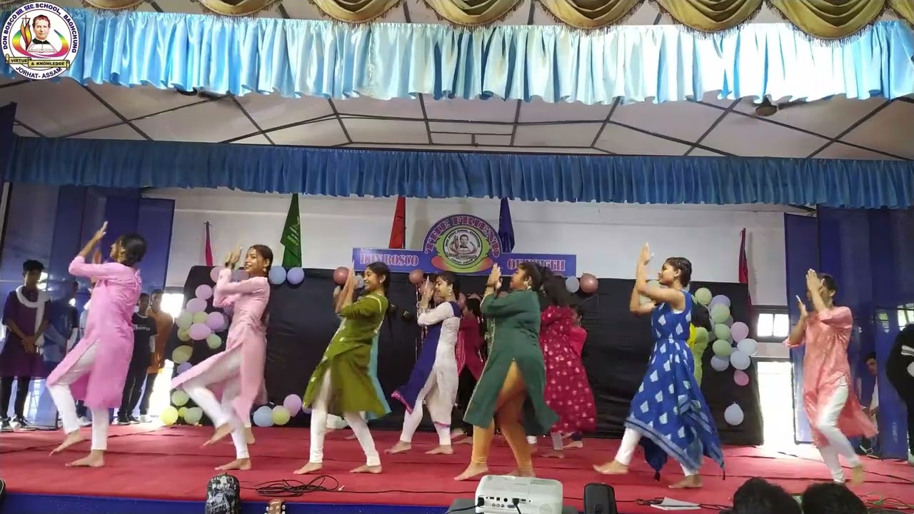 Class 10 Girls Dance | Teachers Day 2022 | Don Bosco School Baghchung ...