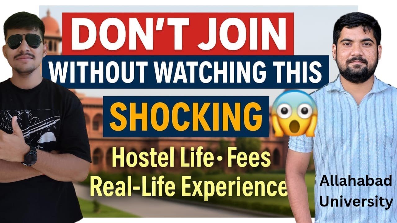 Should You Join Allahabad University for Law? 😱 Honest Review with Student | Hostel, Fees & More ...
