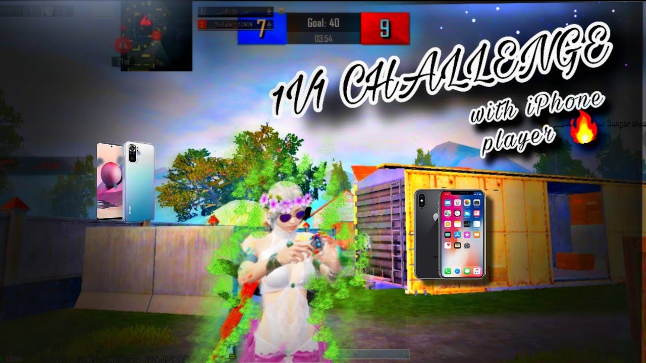 Toxic IPhone Player Vs Android Player😈OnePlus9R,9,8T,7T,7,6T,8,N105G ...