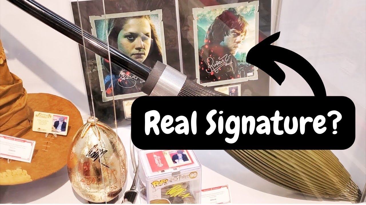 The Truth About Celebrity Authentics: Are the Autographs Real or Fake?# ...