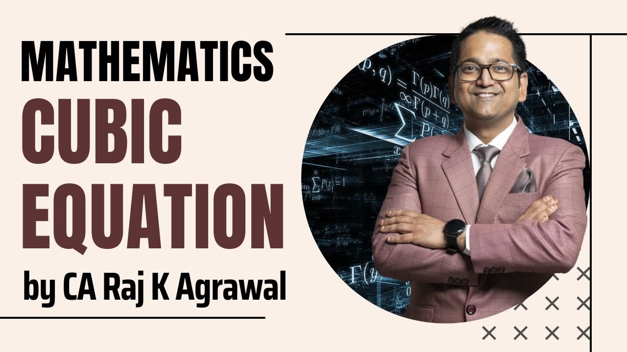 #8 Concept & Types of Equation | Cubic Equation | Questions of Cubic ...