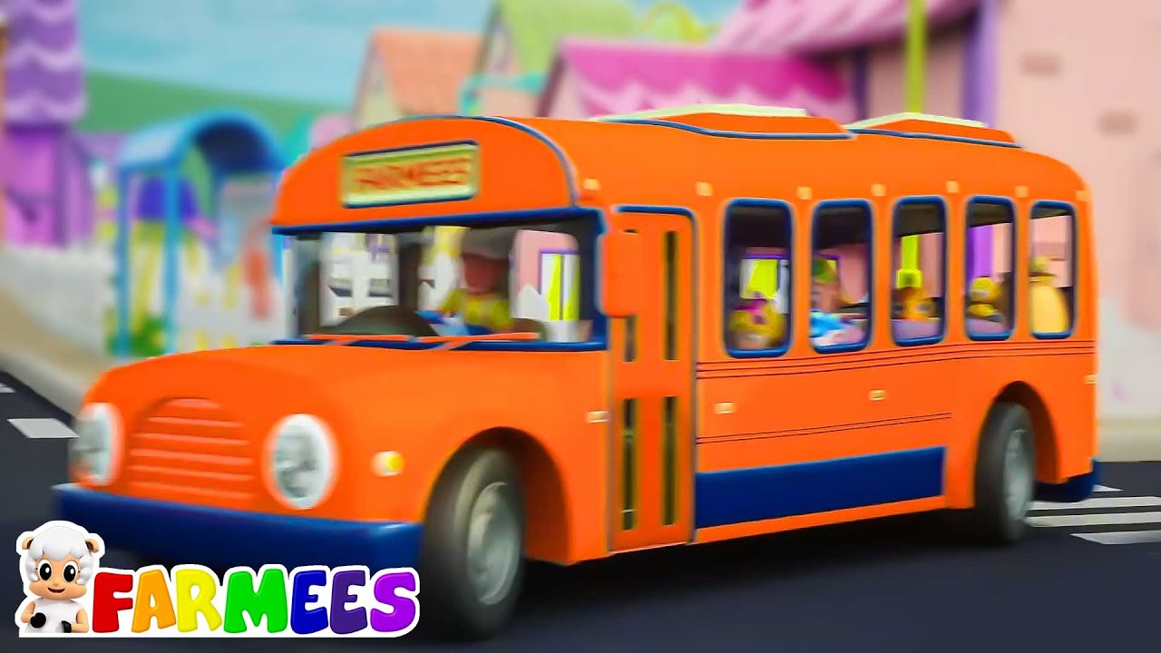 Cante Junto As Rodas do ônibus + Coleção De Rimas 3D Para Crianças ...