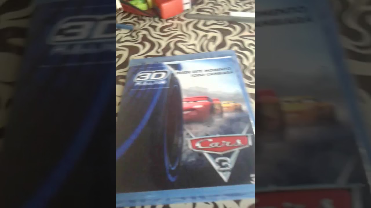 UNBOXING CARS 3 BLU RAY DISC 3D - YouTube