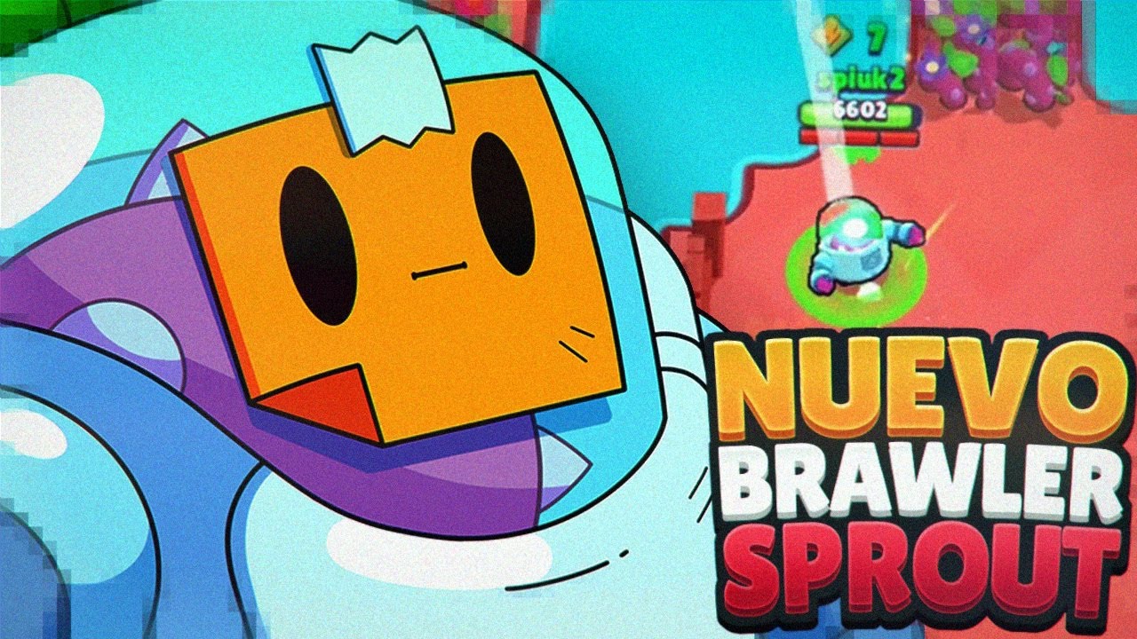 SPROUT EL NUEVO BRAWLER *THROWER* | GAMEPLAY ESPAÑOL BRAWL STARS - YouTube